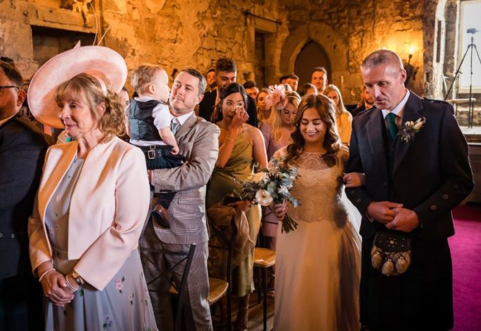 Real Wedding: Fiona and Shaun, April 2022 - Dundas Castle