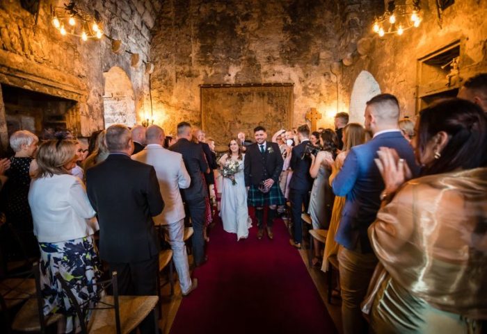 Real Wedding: Fiona and Shaun, April 2022 - Dundas Castle
