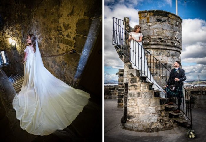 Real Wedding: Fiona and Shaun, April 2022 - Dundas Castle